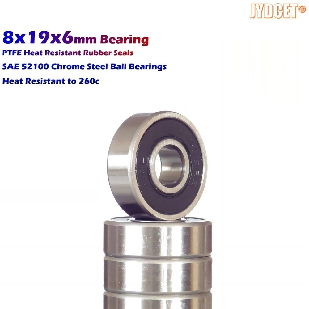MR698-2RS-8x19x6mm-Bearings-Rubber-Seals-Precision-High-Speed-Bearing ...