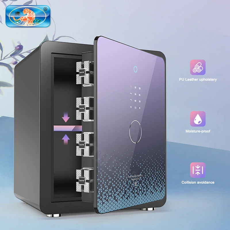 Electronic Password Fingerprint Safe New Safes Box Smart Home Office All-steel High Security ...