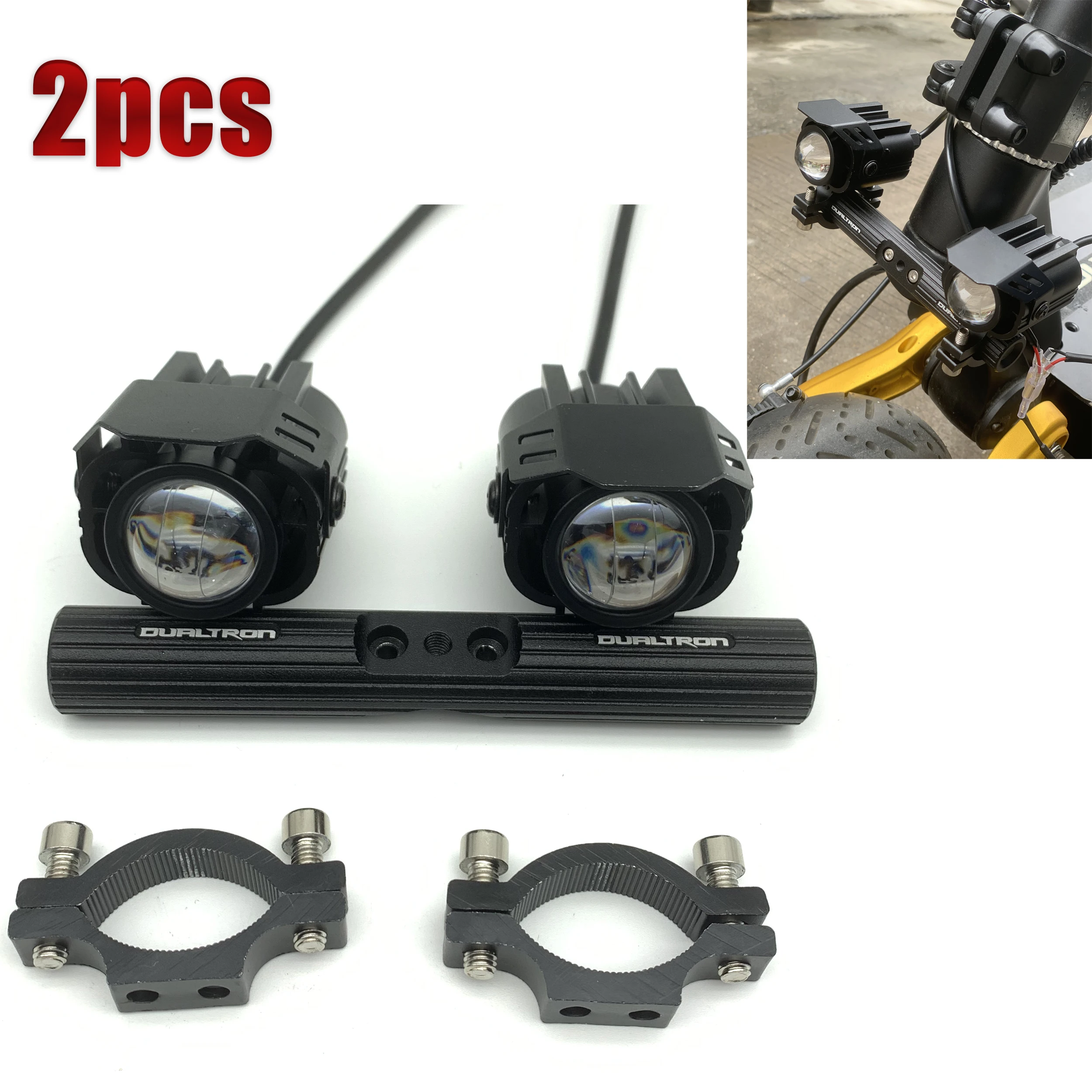 2pcs-Headlight-for-Dualtron-Electric-Scooter-DT3-Victor-Thunder ...
