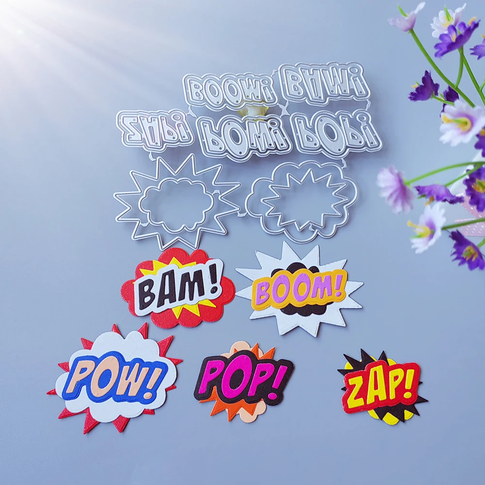 5 Exquisite Explosive Phrases cutting dies scrapbook decoration ...