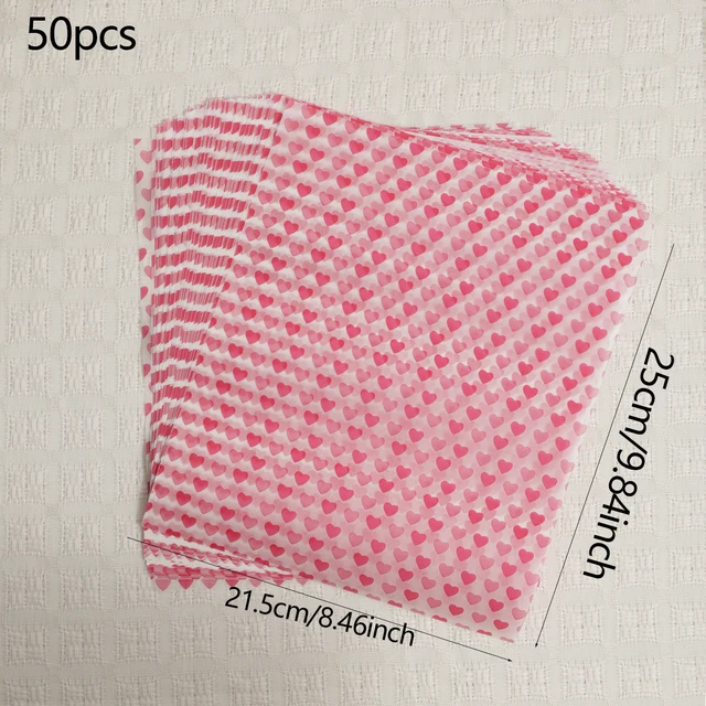 50PCS-food wrapping paper waxed paper snack pad paper anti-oil baking ...