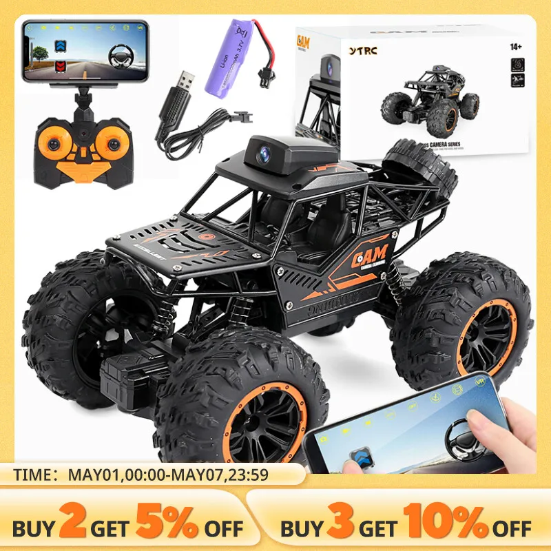 Rc-Car-With-HD-720P-WIFI-FPV-Camera-Off-Road-Remote-Control-Stunt-Car-1 ...