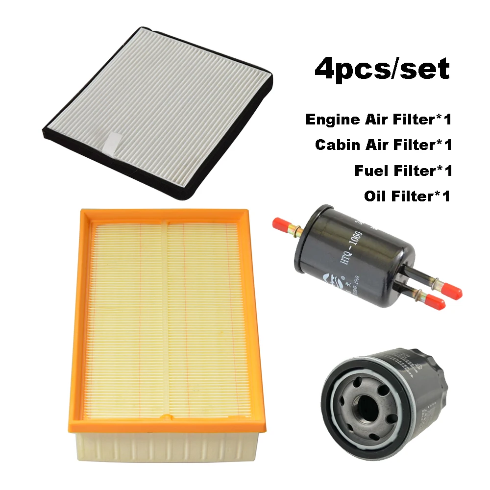 4pcs-Filter-Set-For-BAOJUN-530-1-5T-CHEVROLET-Captiva-2018-2022-WuLing ...