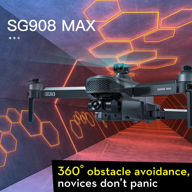 SG908 MAX 4K Professional Camera Drone 3-Axis Gimbal Obstacle Avoidance ...