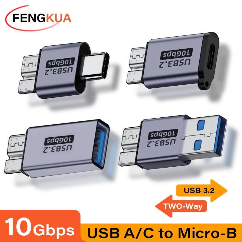 USB-C-to-Micro-B-Extender-Adapter-10Gbps-USB3-0-Type-C-Female-to-Micro ...