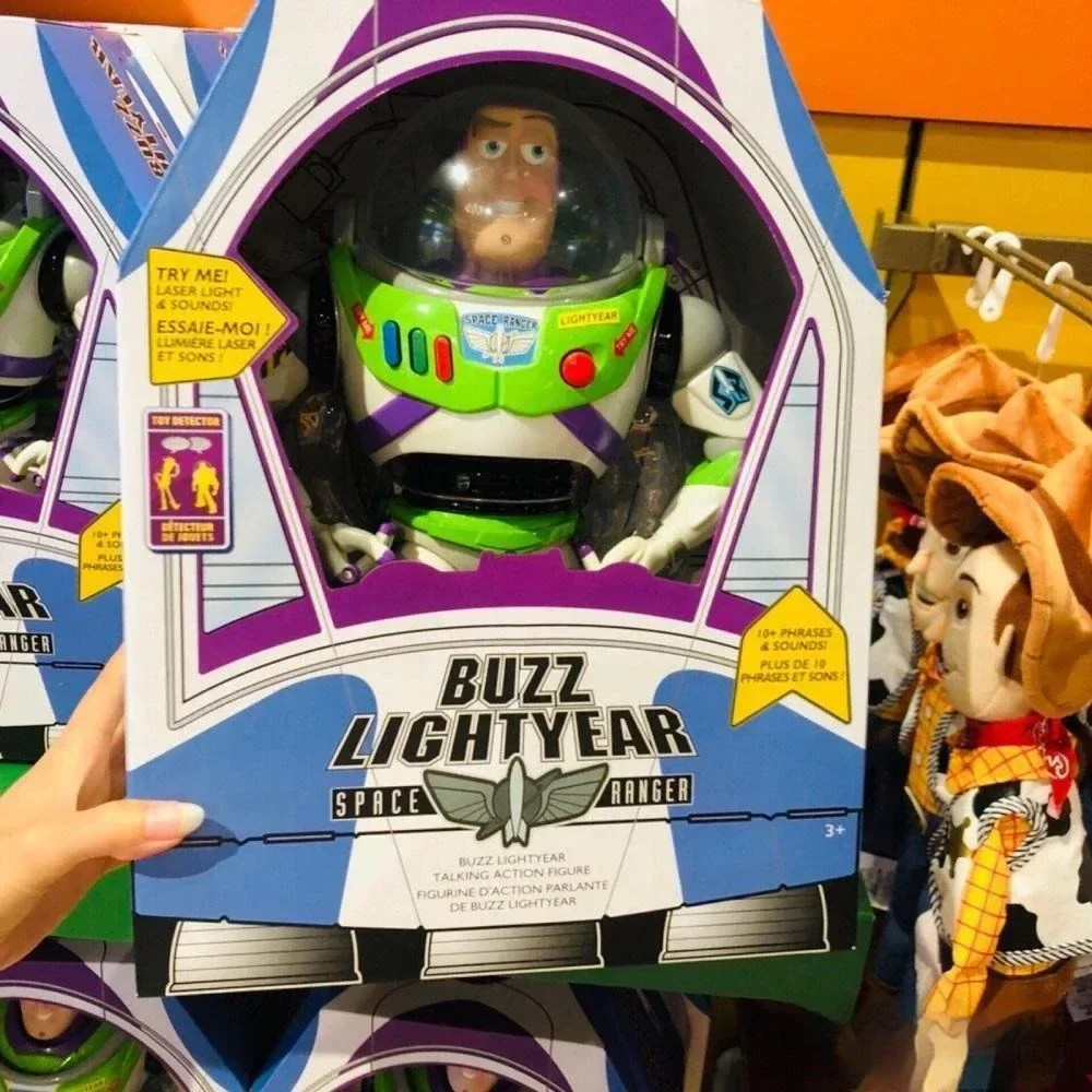 33cm-Disney-Anime-Pixar-Toy-Story-4-Buzz-Lightyear-Talking-Action ...