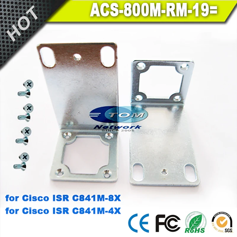 ACS-800M-RM-19= 19" Rack Mount Wall Mount Kit Compatible for Cisco ...