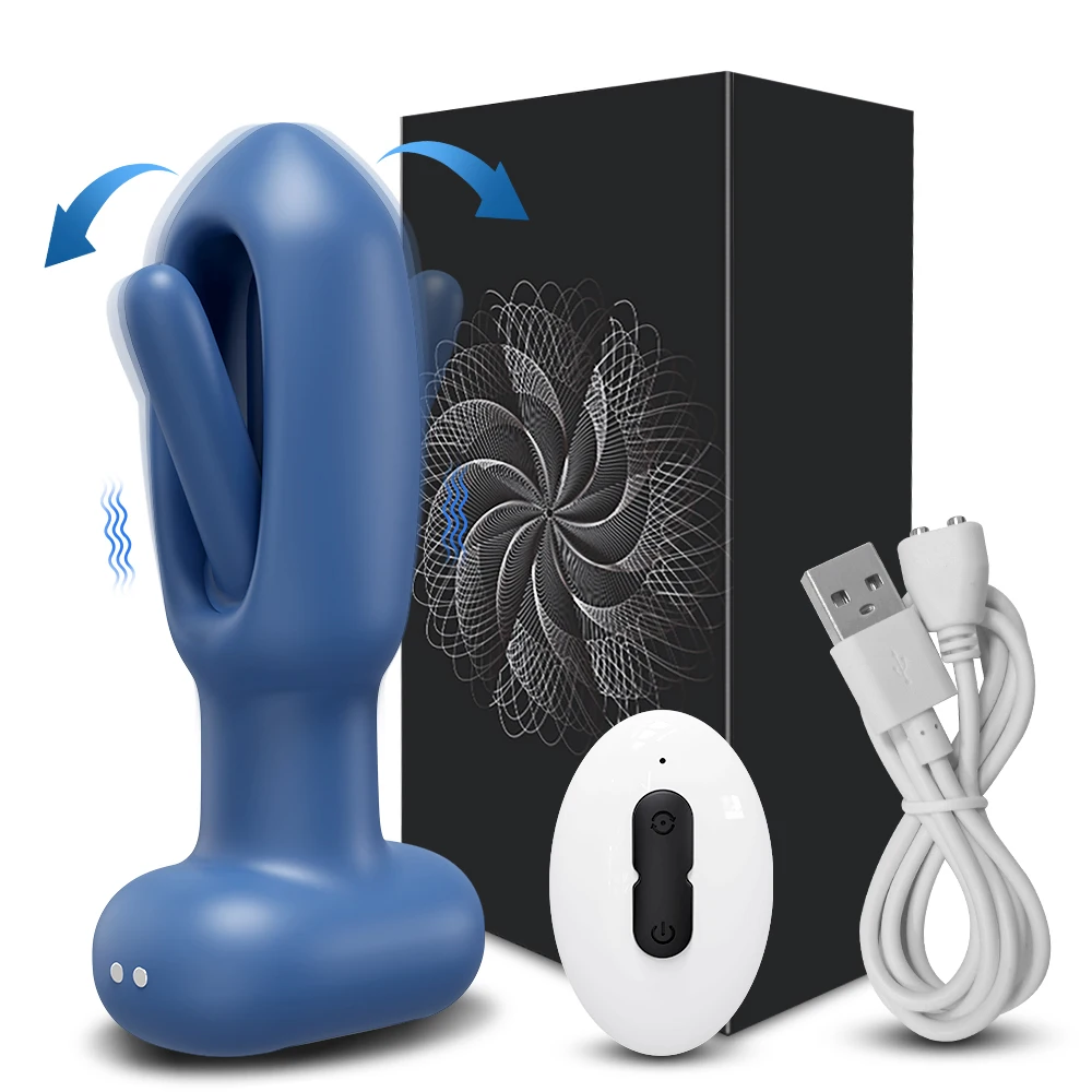 Patting-Butt-Plug-APP-Remote-Control-Men-Prostate-Massager-Women-Flapping-Vibrating-Anal-Plug ...