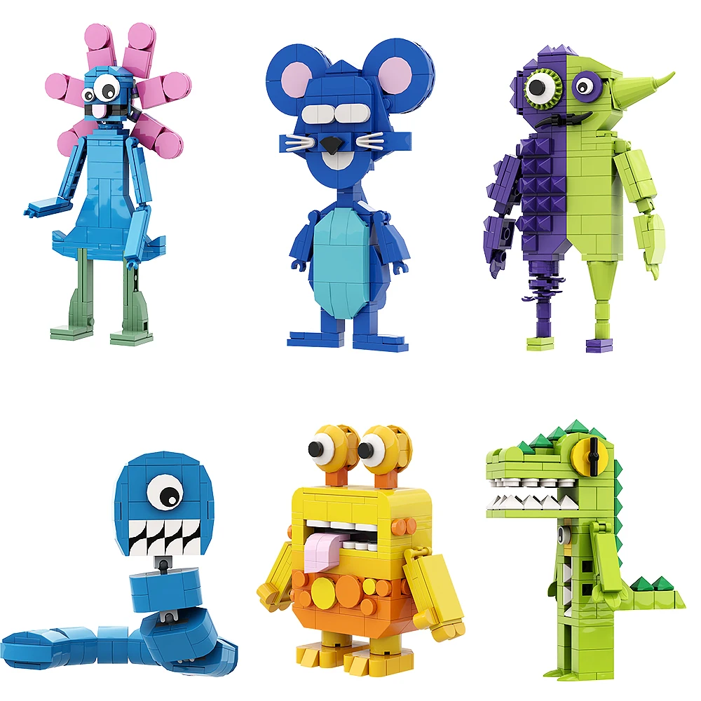 Gobricks Garten Of BanBan Building Blocks Set Monster All, 40% OFF