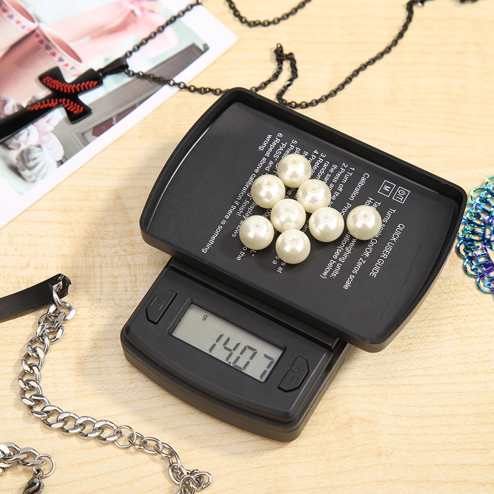 Báscula electrónica precisa de 100g/500g para joyería, balanza de ...