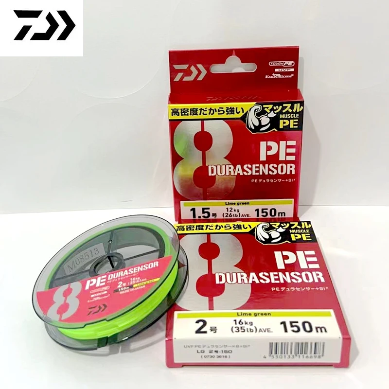 Original Imported 21 Year New DAIWA UVF PE Line With 8 Braids, Wear ...