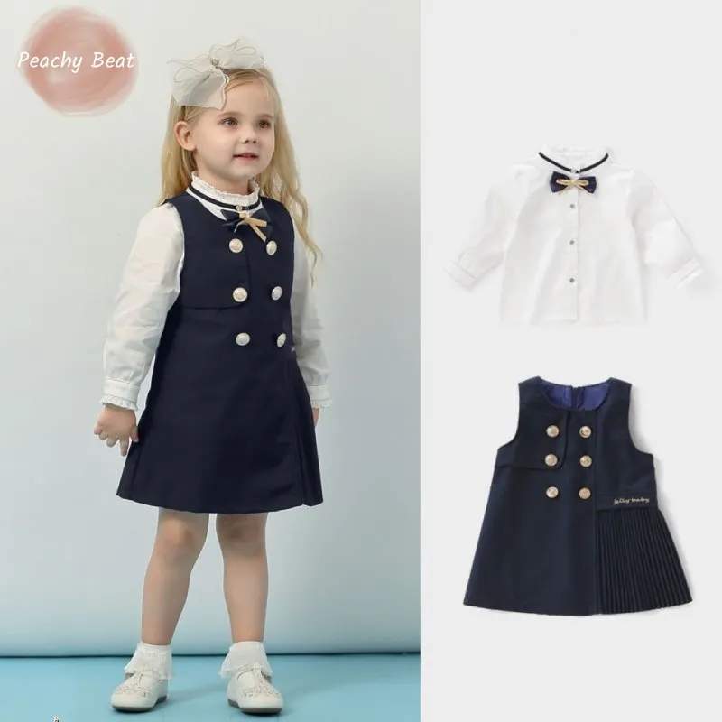 Fashion-Baby-Girl-Clothes-Set-Shirt-Vest-Dress-2PCS-Infant-Toddler ...