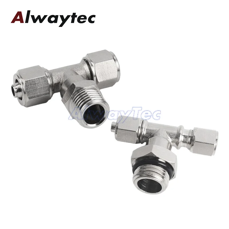 Male-Tee-Side-Pneumatic-External-Thread-Quick-connector-Fast-Joint-Tube ...