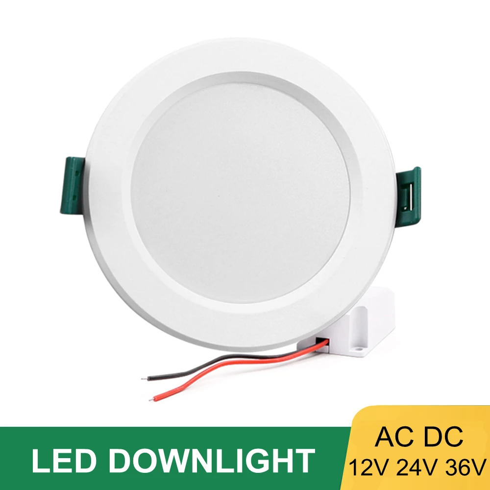LED-Downlight-AC-DC-12V-24V-36V-Recesso-Redonda-LED-L-mpada-do-teto-3W ...