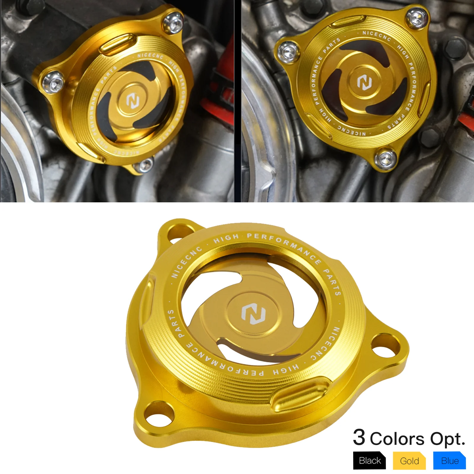 Motorcycle Transparent Engine Oil Filter Cap Cover For SUZUKI DRZ400 ...