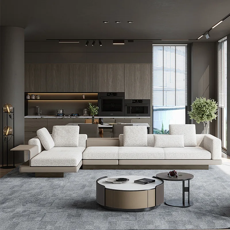 Italian-Minimalist-High-End-CONNERY-S-Cotton-and-Linen-Fabric-Sofa ...