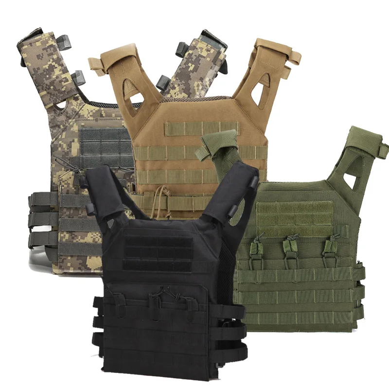 Tactical Body Armor JPC Vest Molle Plate Carrier Security Vest Outdoor CS Game Paintball Hunting ...