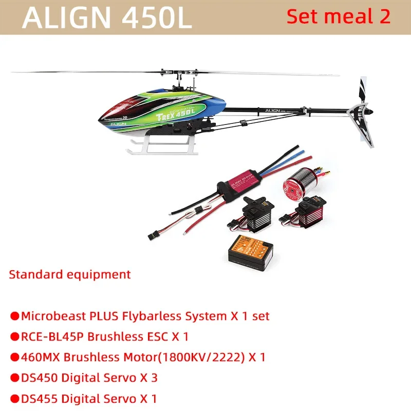 ALIGN-450L-Version-3D-RTF-6CH-RC-Smart-Helicopter-T-REX-450L-2-4GHz ...