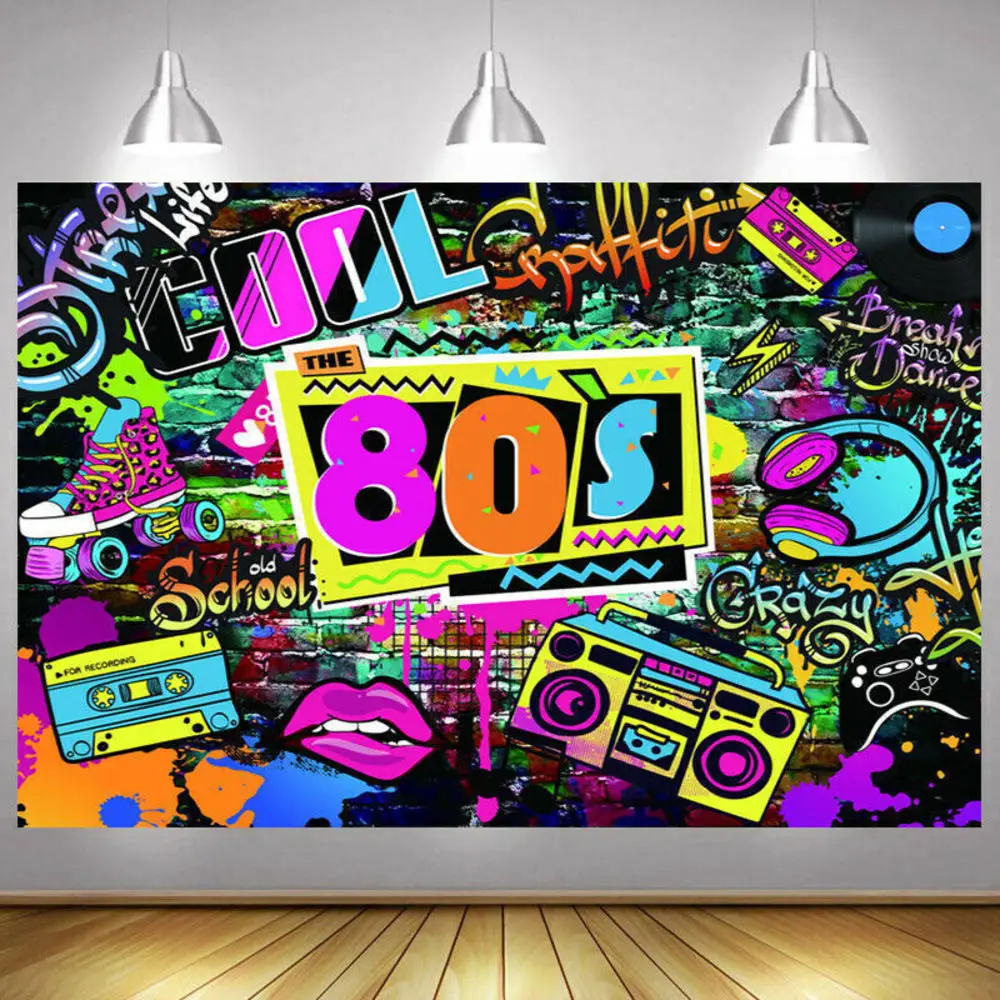 Back-To-80-s-Theme-Party-Decoration-80-s-Party-Banner-Music-Disco ...