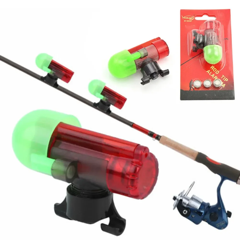 1set-Night-Fishing-Rod-Alarm-Sensor-Light-LED-Signal-Clamp-Locking-Pole ...