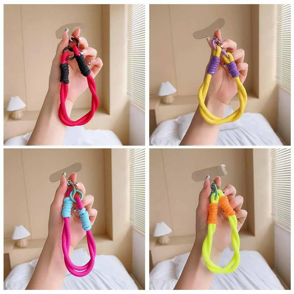 Creative-Braided-Lanyard-Keychain-For-Phone-Case-Women-Anti-Lost-Knot ...