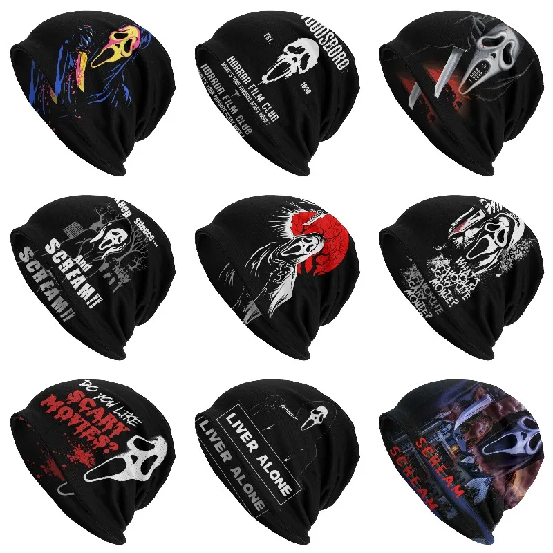 Ghostface Scream Hat | Ghostface Beanie | Hat Halloween | Beanie Scream ...