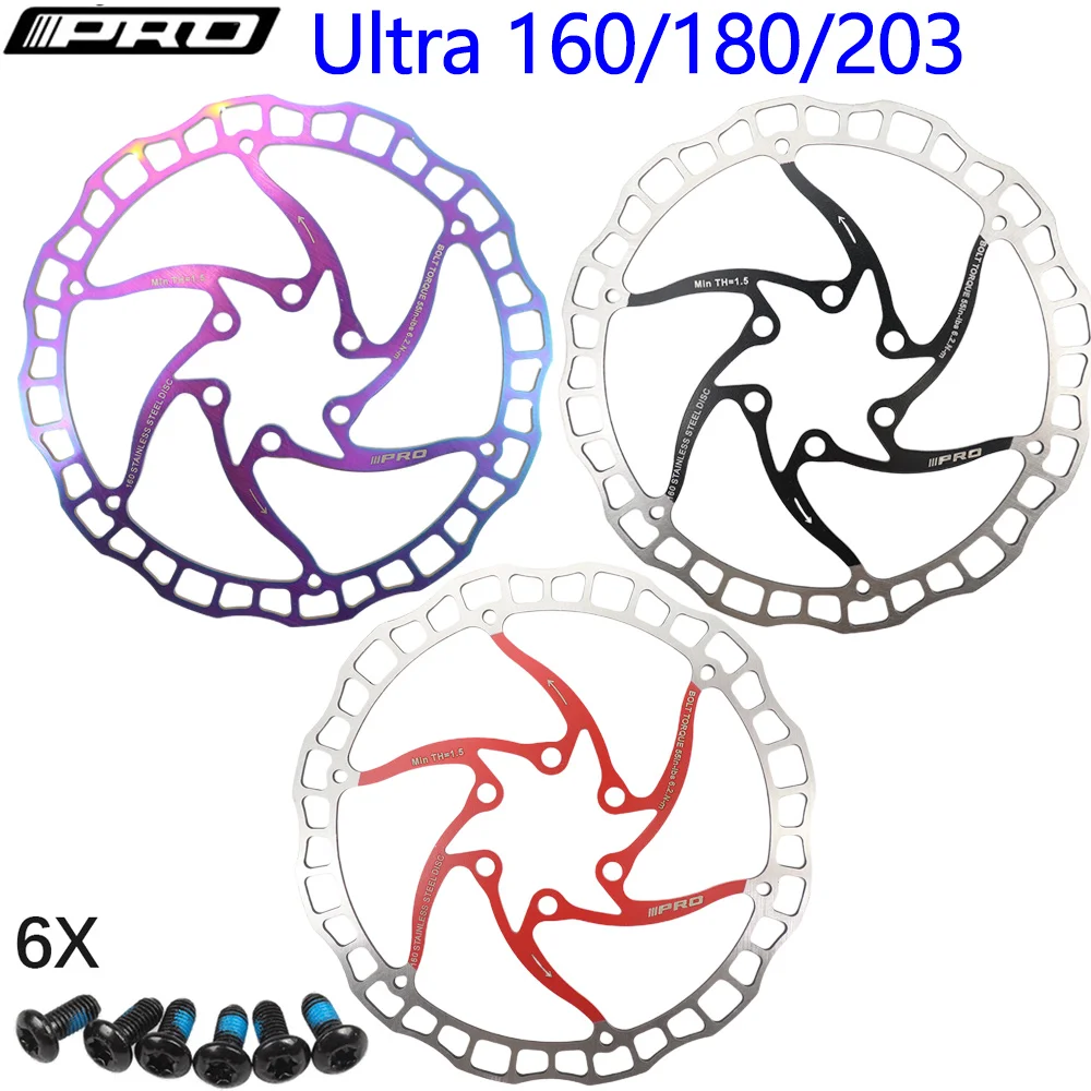 Bicycle Lightweight 180 Rotor | Rotor Brake Disc 203 Rainbow - Bike ...