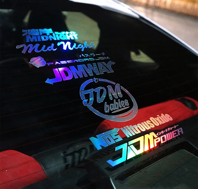 Jdm Stickers Rear Window