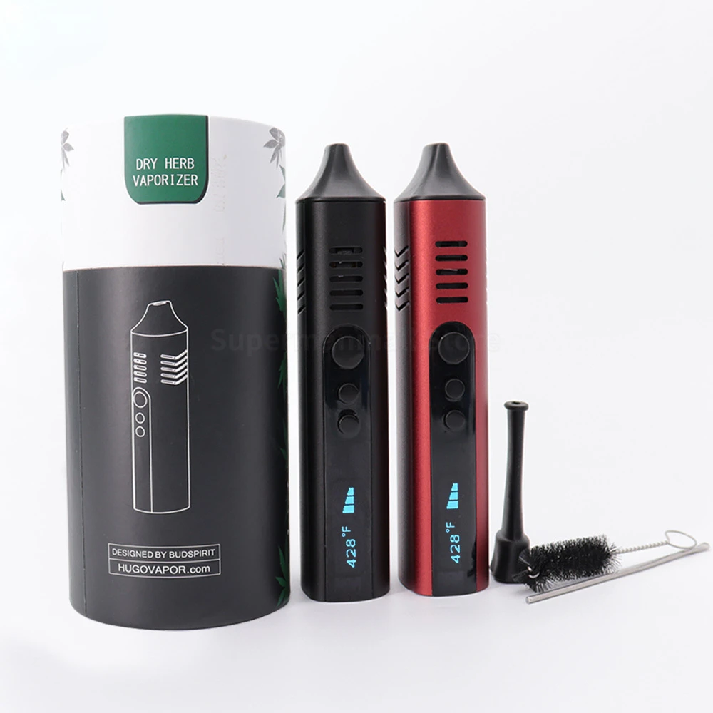 E cigarette Dry Herb Vaporizer Herbal Smoke Conqueror 2200mah Battery ...