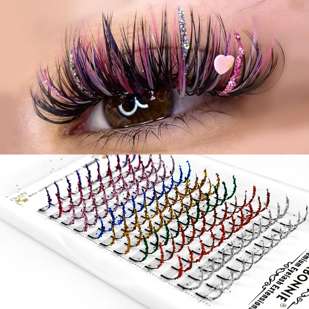 False Eyelashes Glitter