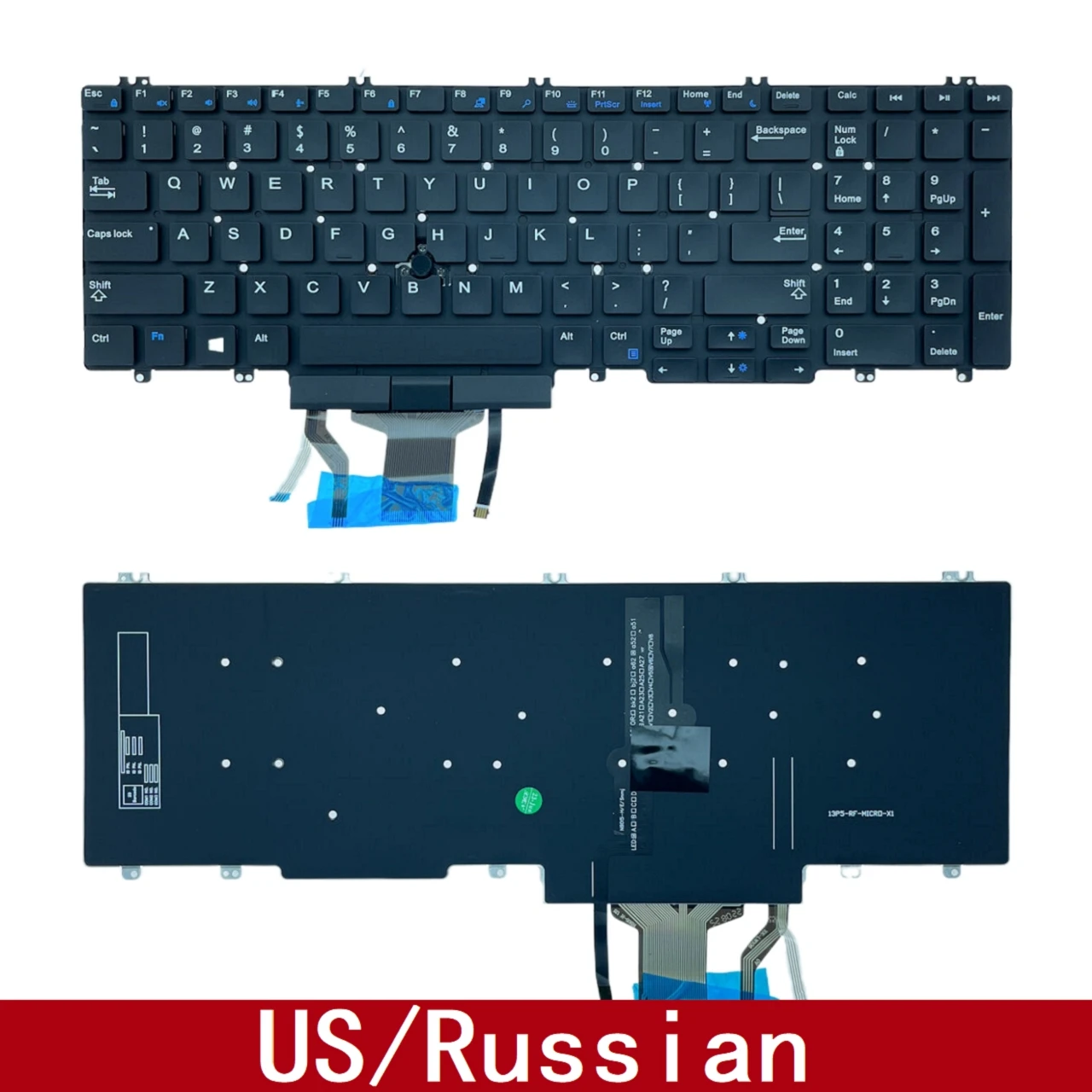 For-Dell-Precision-7530-7540-M7530-E7530-7730-7740-Laptop-Keyboard ...