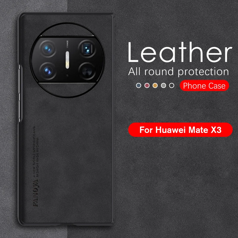 Sheepskin bark Phone Shell For HUAWEI Mate X3 Full Lens Protection Back ...