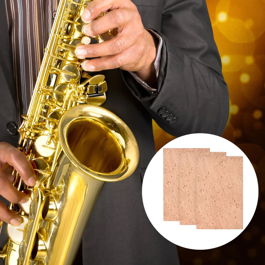 3pcs-Sax-Neck-Cork-Sheet-Universal-Saxophone-Sax-Cork-Accessories-for ...