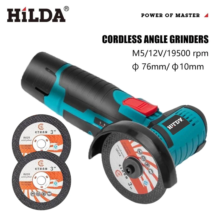 HILDA-12V-Angle-Grinder-Charging-Grinding-Tool-for-Polishing-and ...