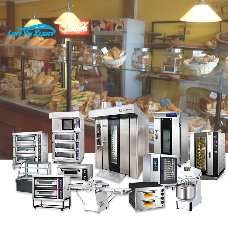 Complete-Commercial-Bakery-Equipment-Set-Bread-Production-Bakery ...