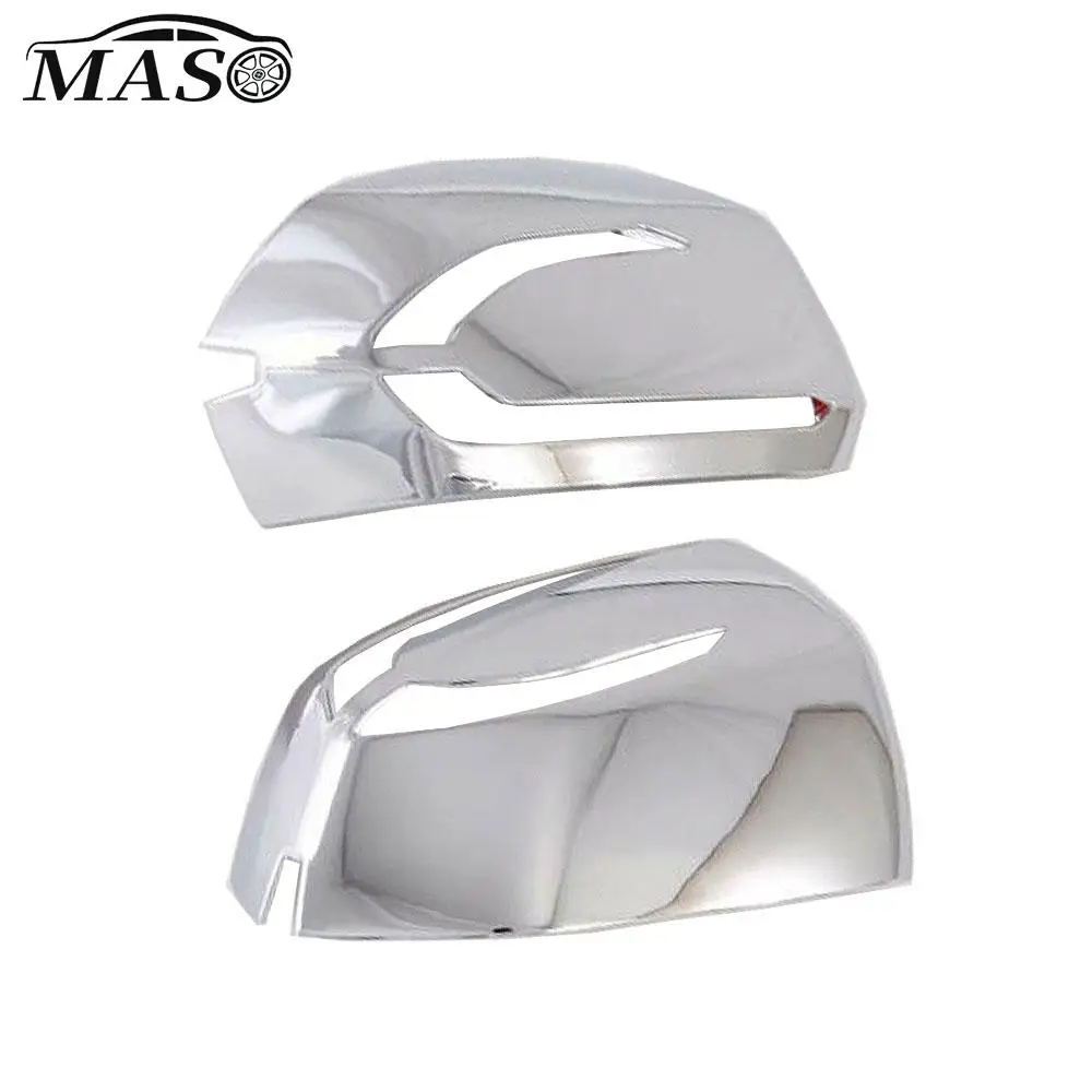 2PCS-Chrome-Replacement-Rearview-Side-Mirror-Covers-Cap-CS0608-for ...