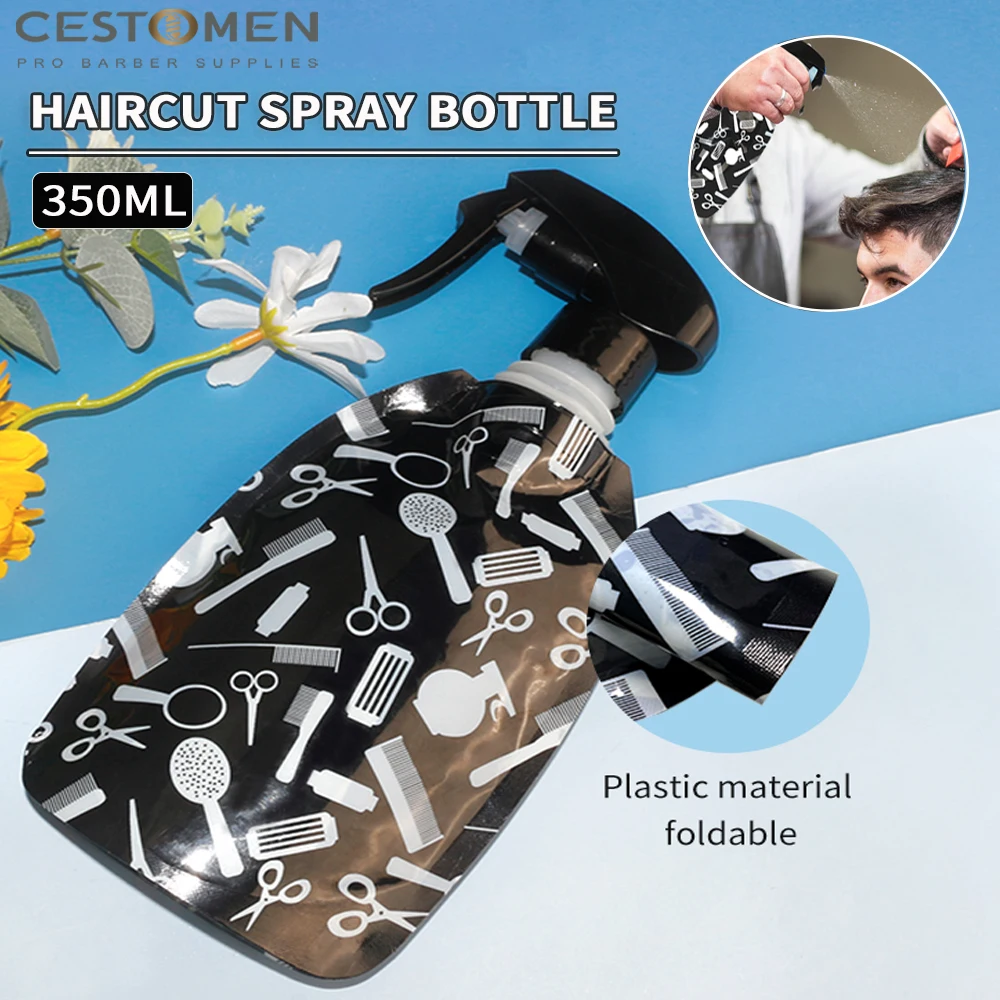 350ML Portable Folding Haircut Spray Bottle Refillable Mist ...
