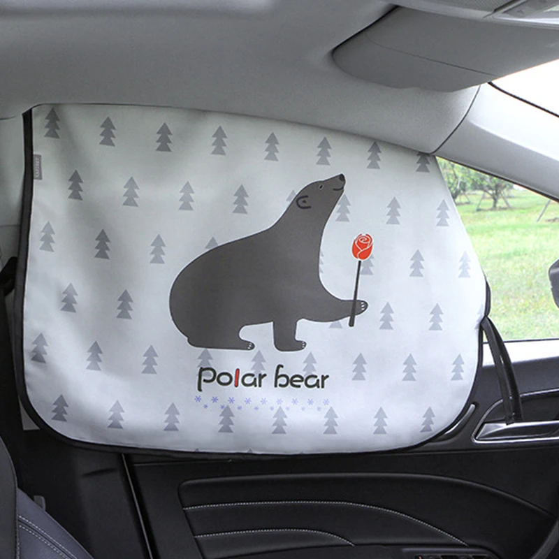 Magnetic-Curtain-In-The-Car-Window-Sunshade-Cover-Cartoon-Universal ...