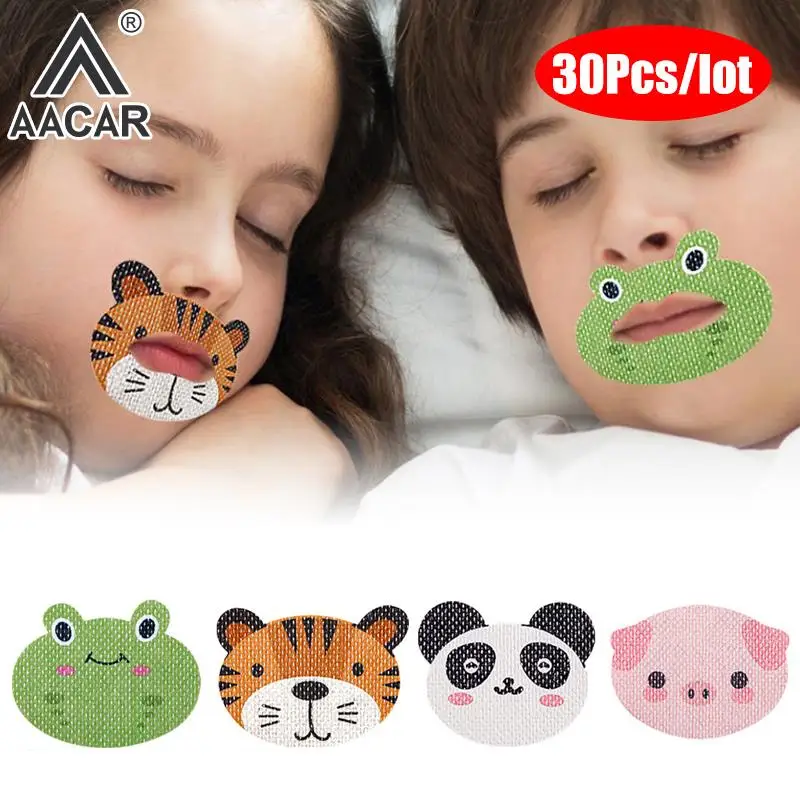 30Pcs-Bag-Anti-Snoring-Stickers-For-Children-Sleep-Closed-mouth ...