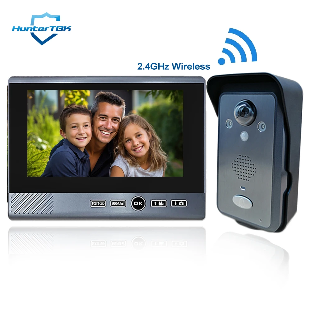 2-4GHz-Wireless-Video-Doorbell-Intercom-System-with-Camera-7-Inch ...