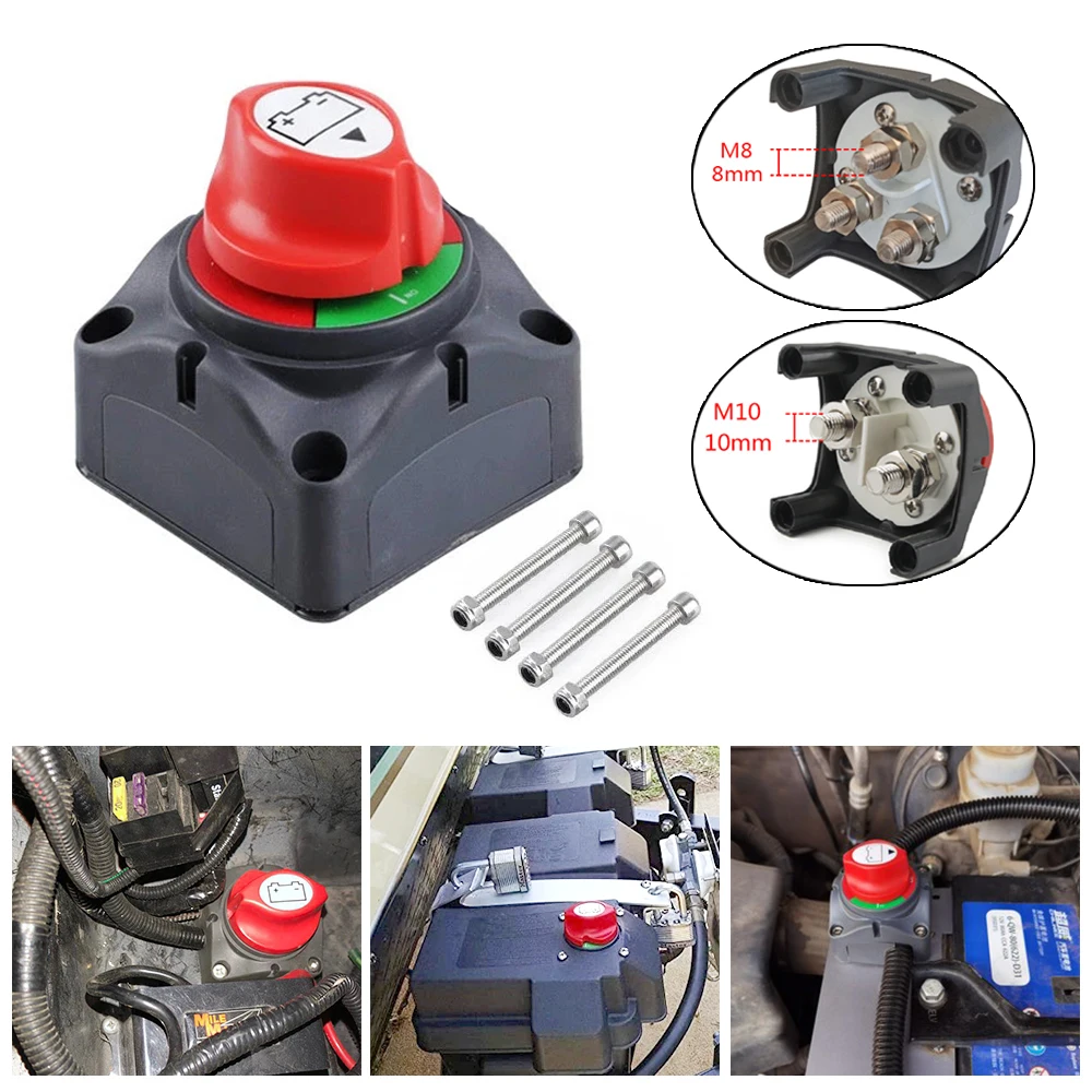 Auto-Battery-Disconnect-Switch-12V-24V-Marine-200A-300A-Dual-Battery ...