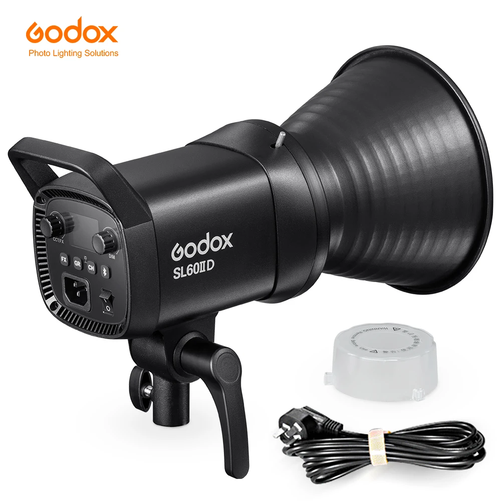 Godox SL60IID SL60II D SL60IIBi SL60II Bi COB LED Video Light 2.4G Wireless/Bluetooth Control ...