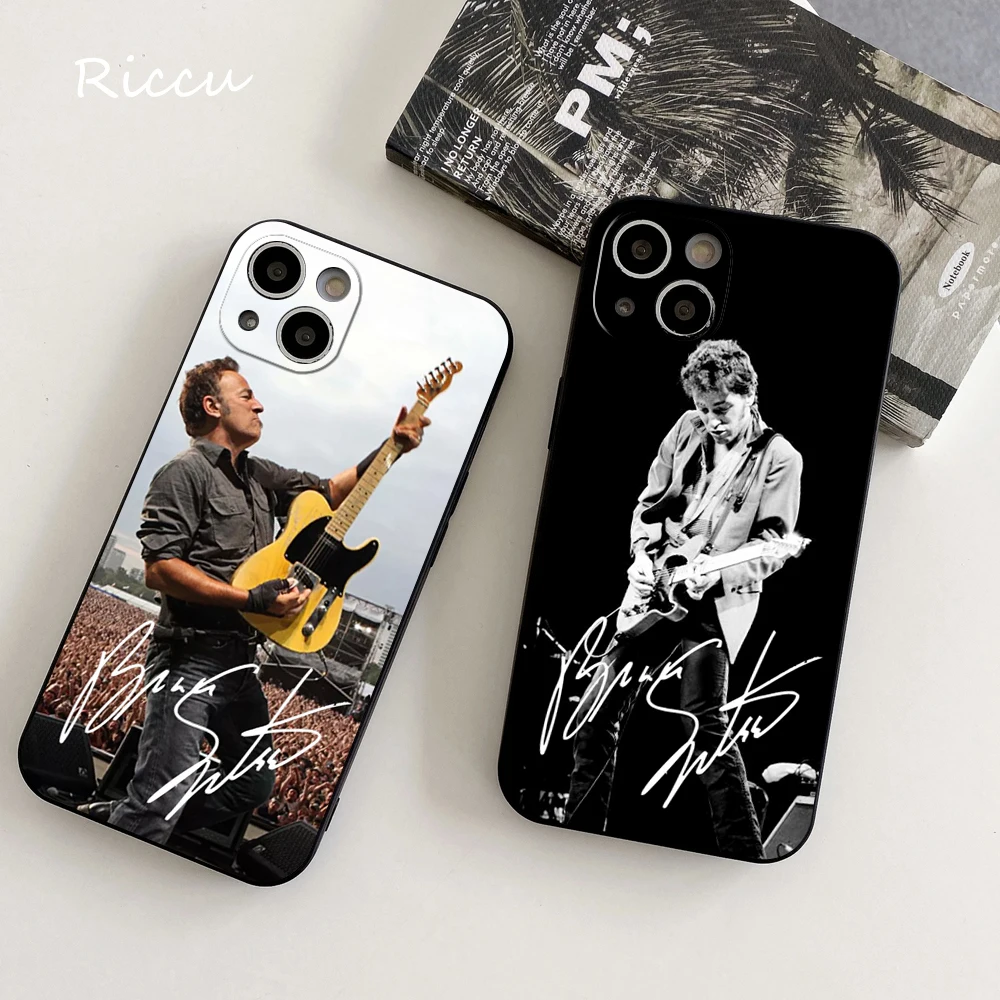 Bruce-Springsteen-Signed-Phone-Case-for-Iphone-15-14-11-12-Pro-8-7-14 ...