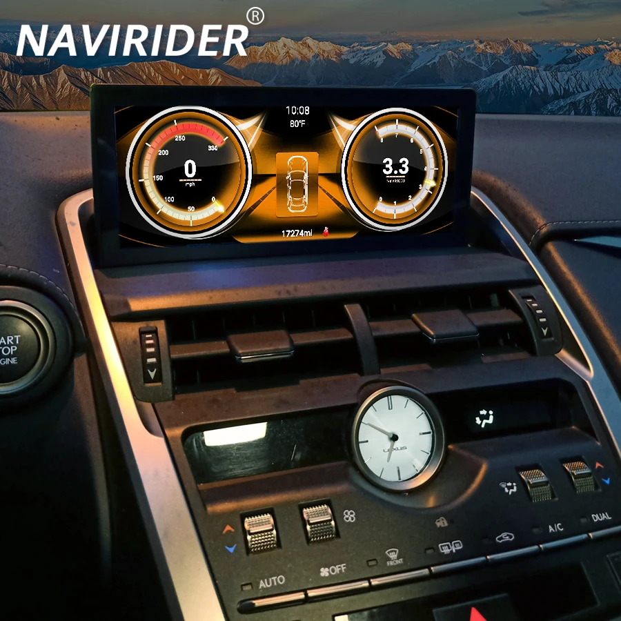 Android-13-Car-Video-Player-CARPLAY-For-Lexus-NX200t-Screen-NX200-NX300 ...