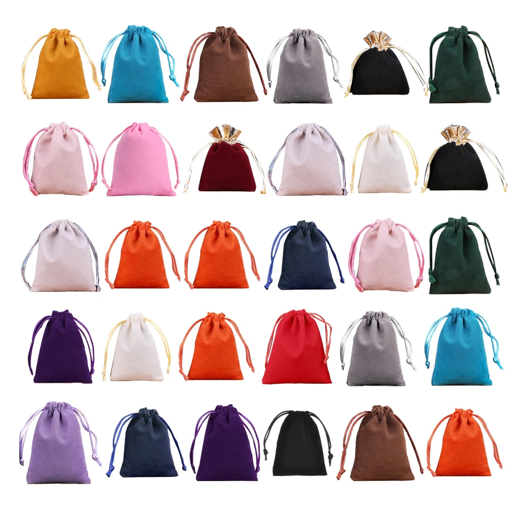 Jewelry-Pouch-Small-Drawstring-Bags-Earrings-Bracelet-Packaging-Sweets ...