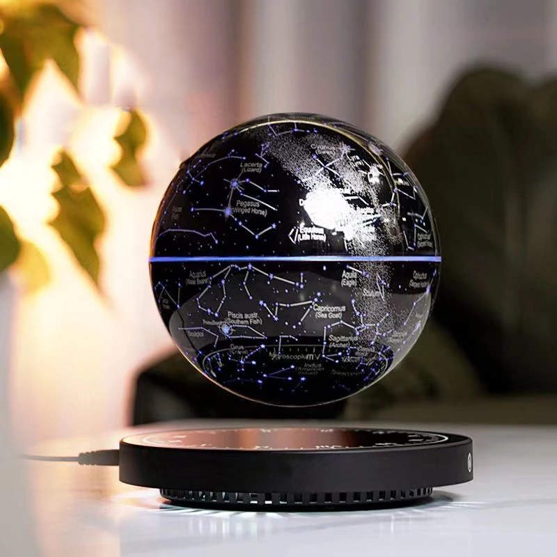 Levitating Lamp Magnetic Levitation Globe LED Earth Floating Lamp ...