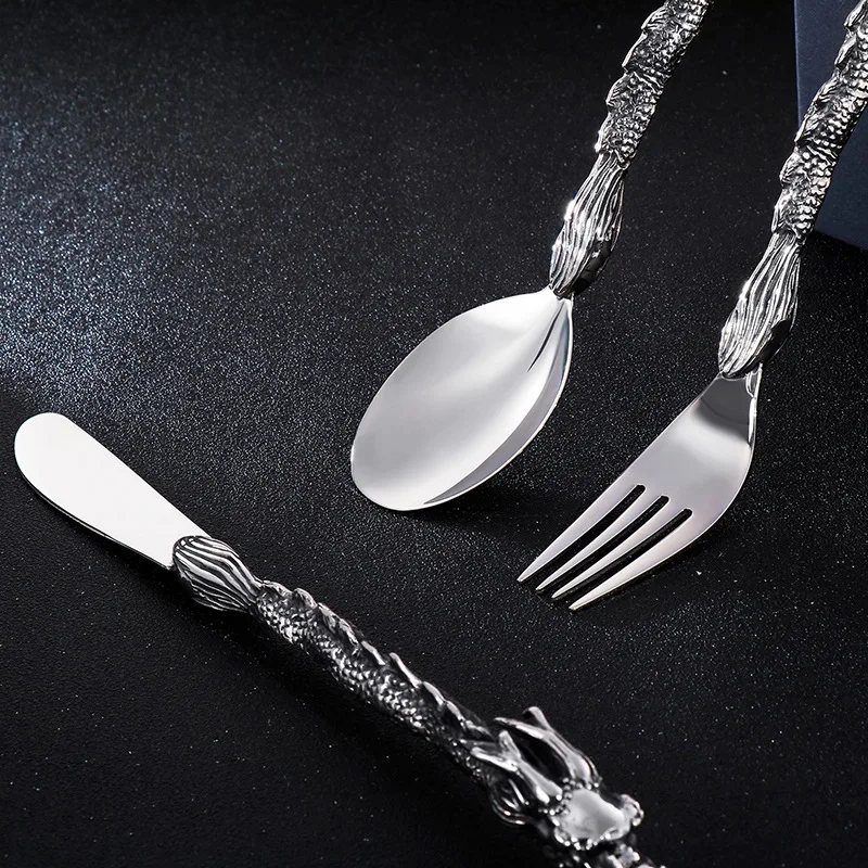 Gothic Knife And Fork Set