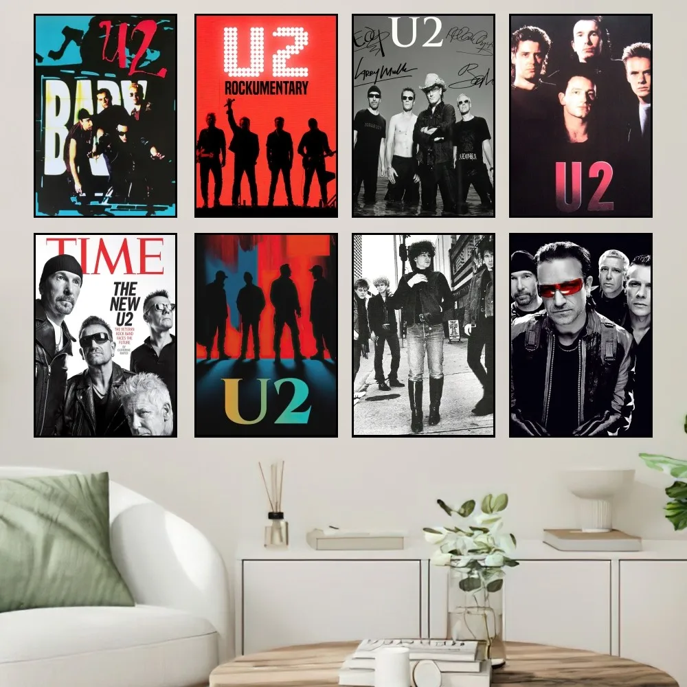 Rock-Band-U2-Poster-Prints-Wall-Sticker-Painting-Bedroom-Living-Room-Decoration-Office-Home-Self ...