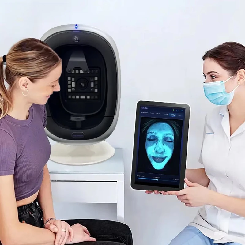 Professional Skin Care Ai 3D Face Scanner Facial Skin Analyzer Machine ...