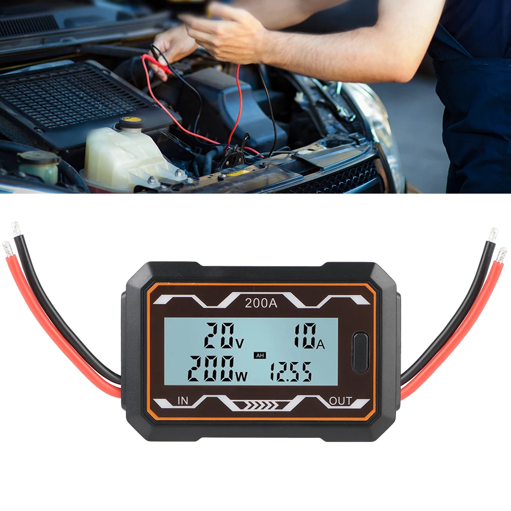LCD-Backlight-Battery-Power-Analyzer-Digital-DC-Power-Analyser-0-60V ...